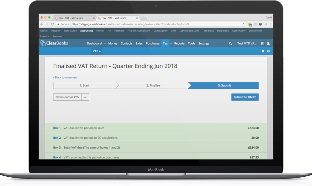VAT Accounting Software UK | Clear Books™